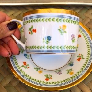 Dior | Dining | Christian Dior Tea Cup And Saucer Set | Poshmark
